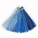 5 Shades of Blue 9cm Silk Tassels 5 Pack: Blue Tassel 3.5 Inch Tassels ...