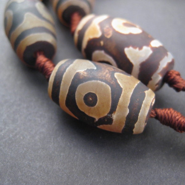 Tibetan Dzi Beads - Etsy