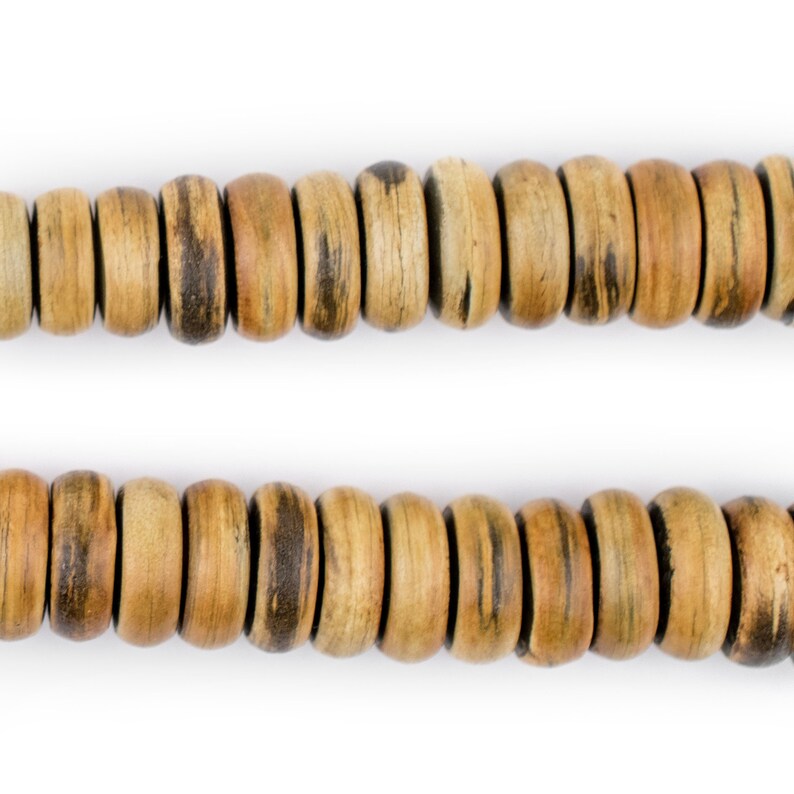 65 Beige Horn Disk Beads: Natural Horn Beads Genuine Horn | Etsy