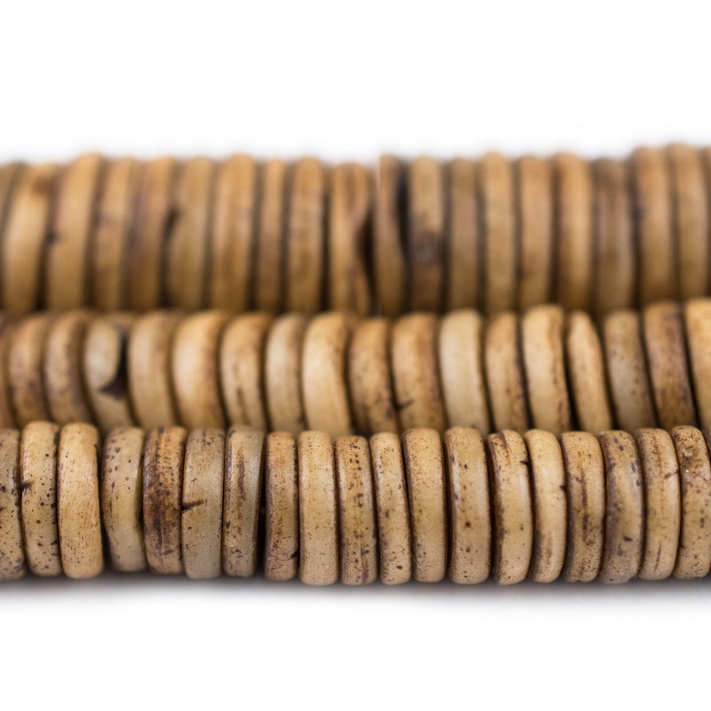 Flat Round Beads - Etsy