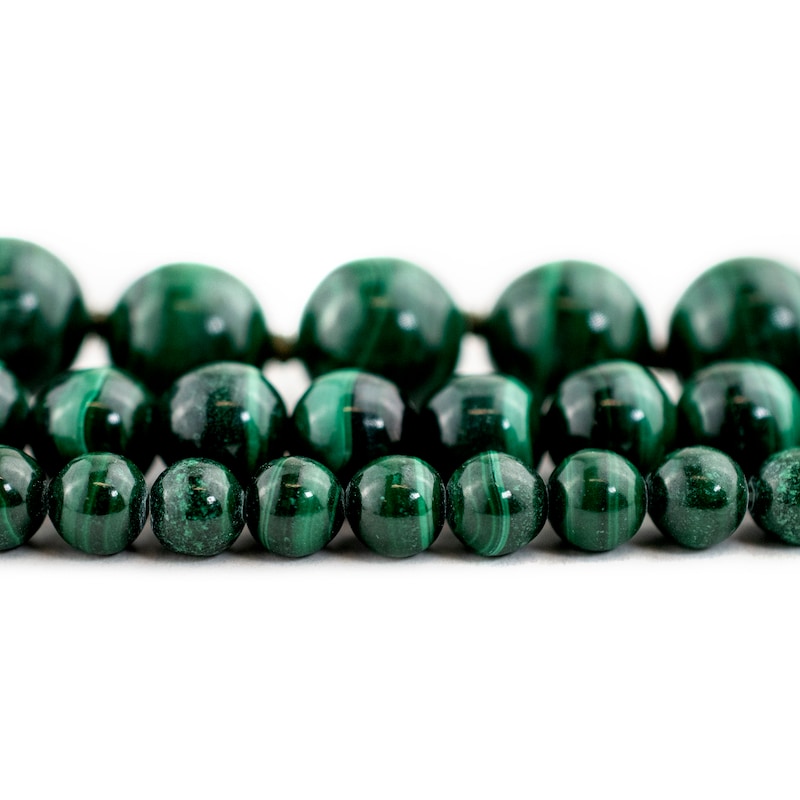 Malachite Beads - Etsy