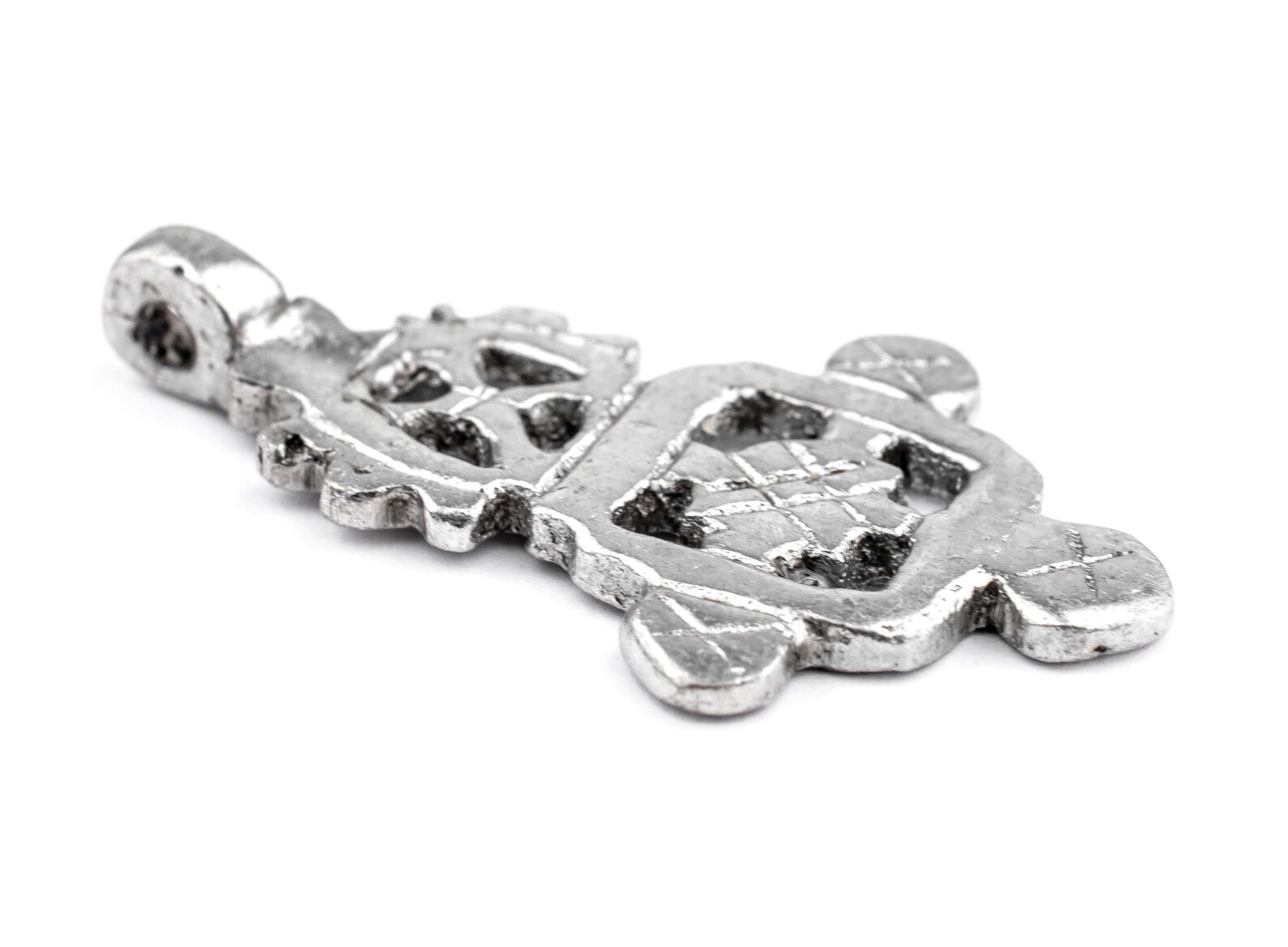 Ethiopian Coptic Cross Small - African Pendant - Silver Cross Pendant ...