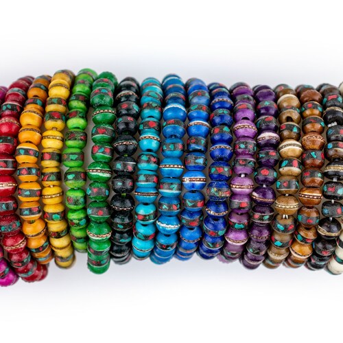 Mala Bracelet Choose Your Color Handmade Stackable Stretch Etsy
