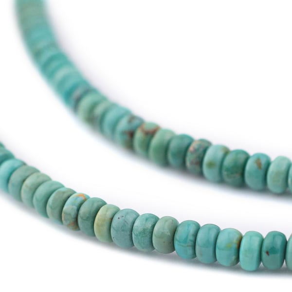 Rondelle Turquoise - Etsy