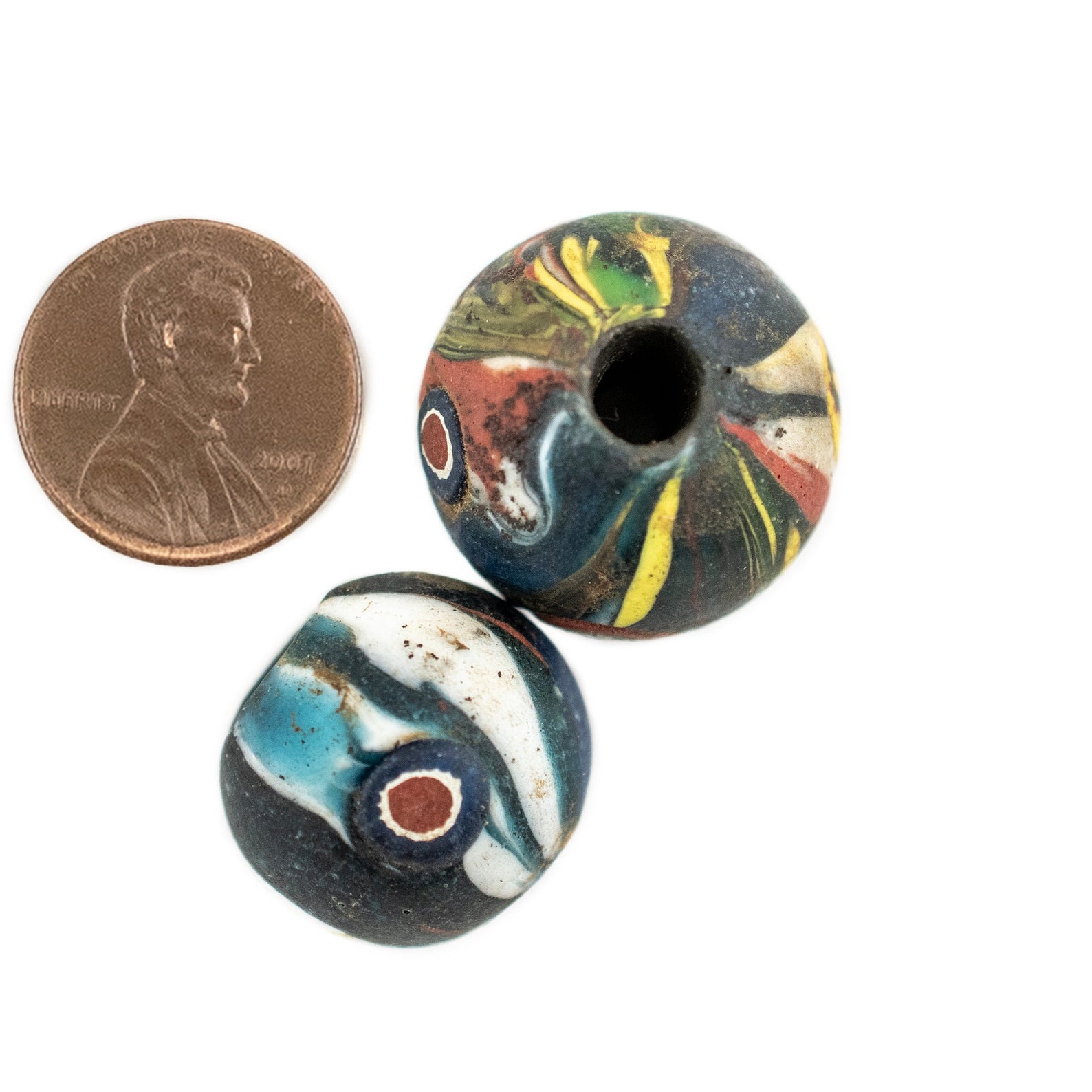 Rainbow Eye Jatim Java Bead, Single Bead, 20mm, 17-21 X 20-22mm ...