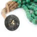 330 Green Aqua Naga Bead Necklace: Nepal Glass Beads Oval Shaped Beads ...