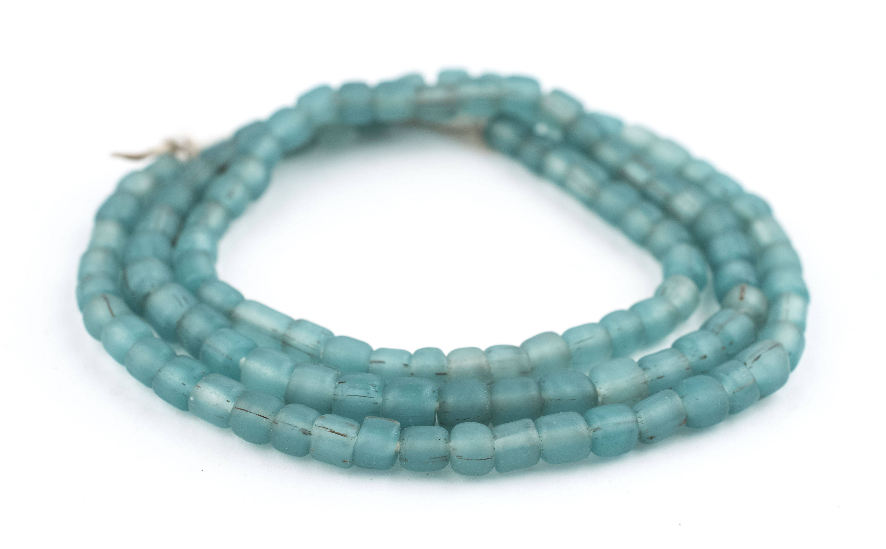 115 Aqua Java Glass Beads Indonesian Glass Beads Jewelry - Etsy