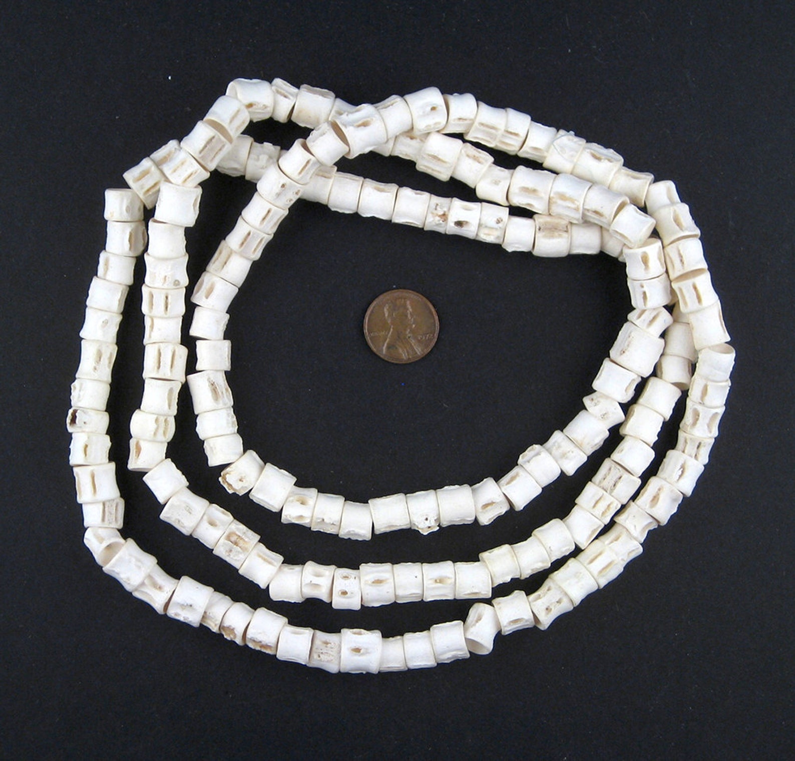 190-220 Fish Bone Beads 8-12mm African Bone Beads Natural - Etsy