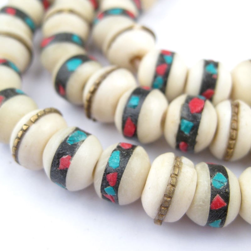 Inlaid Beads - Etsy