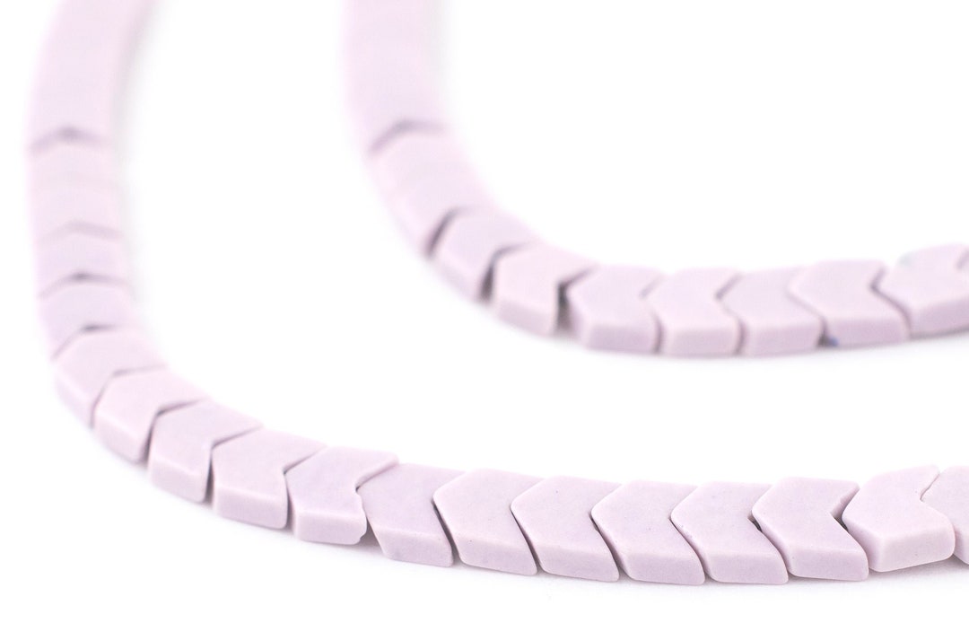81 Lavender Flat Interlocking Snake Agate Beads 6mm: Purple Stone Beads ...