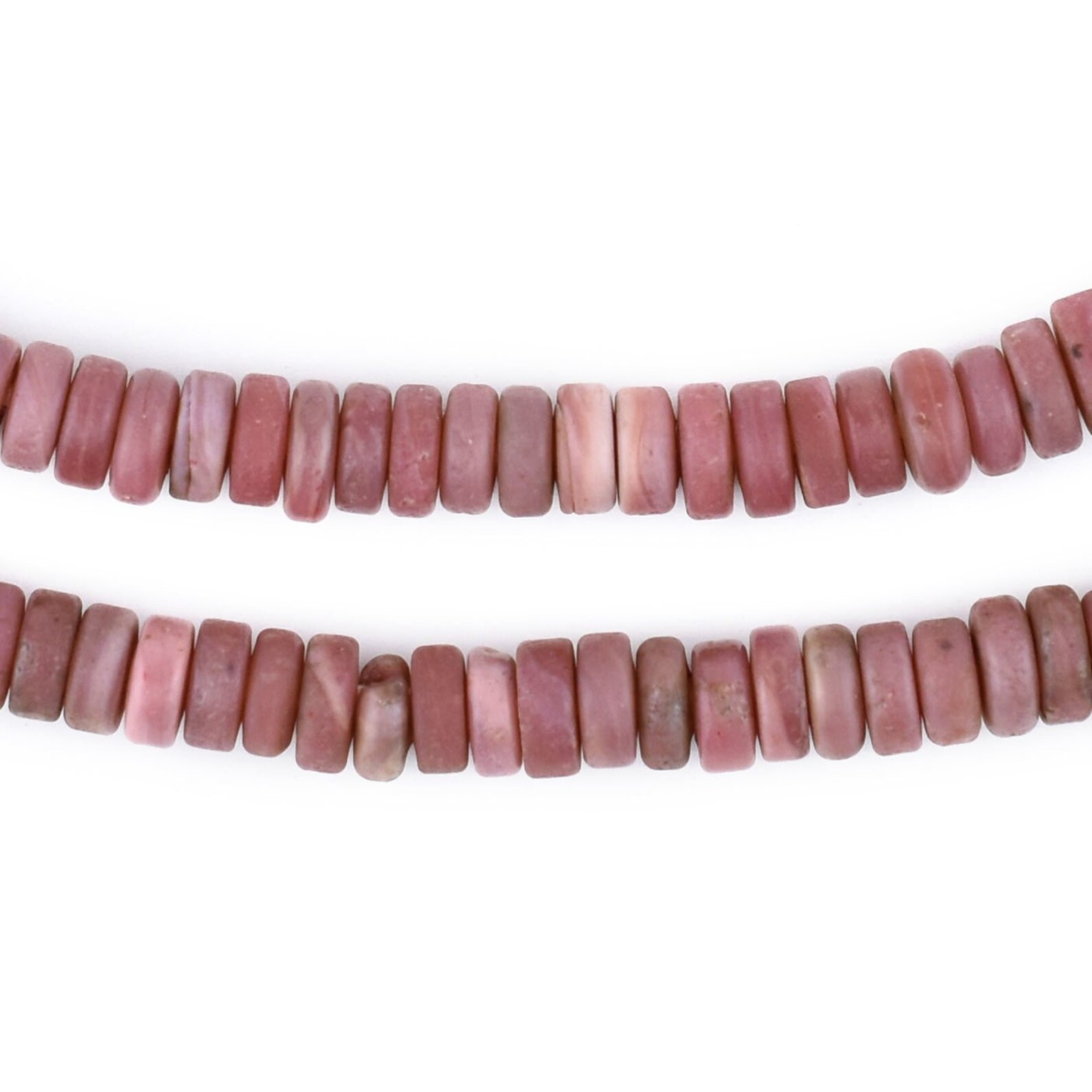 160 Vintage-style Pink Java Glass Button Beads 8mm: Pink | Etsy
