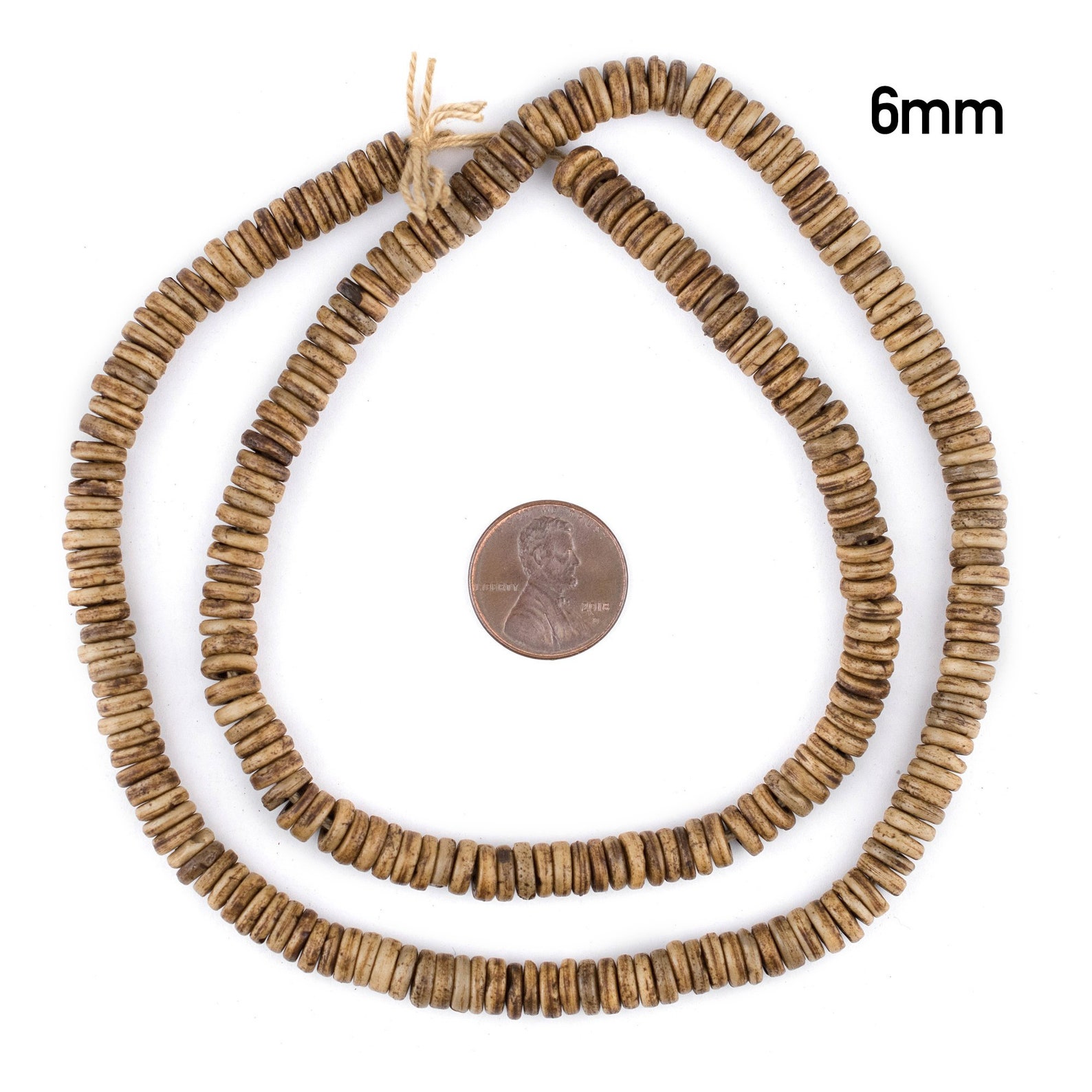 Brown Bone Button Beads: Nepal Rustic Round Flat Disks - Etsy