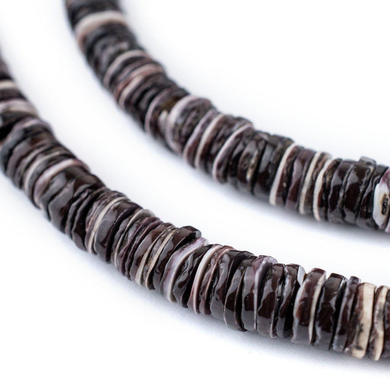 Shell Heishi Beads - Etsy