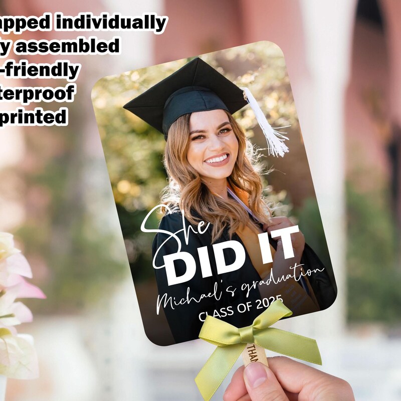 Graduation Fan - Etsy