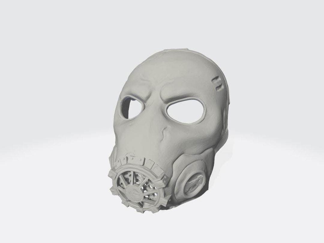 Borderlands Psycho Mask 3D Print STL Model for Cosplay Costume 2 3 4 ...