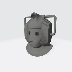Cybermen Helmet 3D Print STL Model for Cosplay Costume Classic Cyberman ...