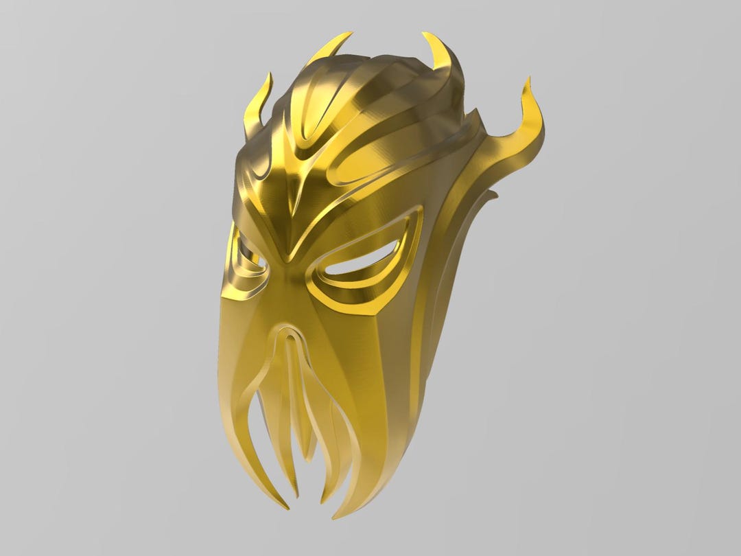 Dragon Priest Mask Miraak Skyrim Elder 3D Print STL Model for Cosplay ...