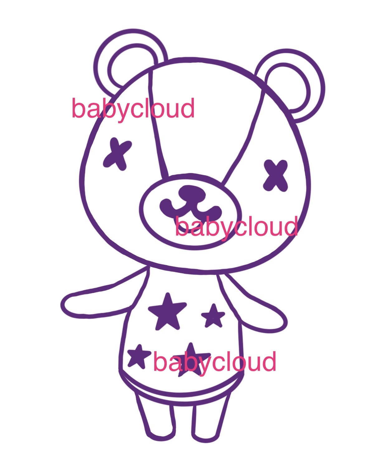 Stitches Animal Crossing PNG File for Cricut and Silhouette - Etsy