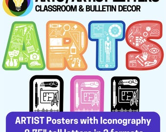 STEM / STEAM Posters Bulletin Board Classroom Decor - 3 Formats - Etsy