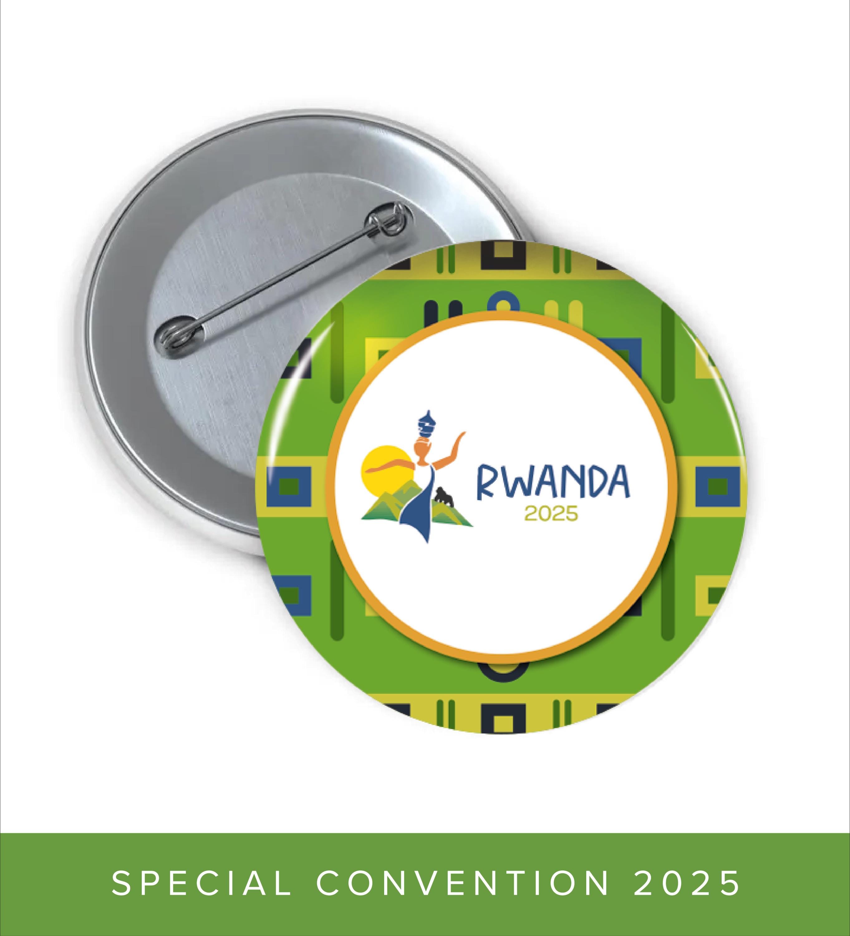 Special Convention 2025, Rwanda, JW Pin, Pure Worship, Button Pins ...