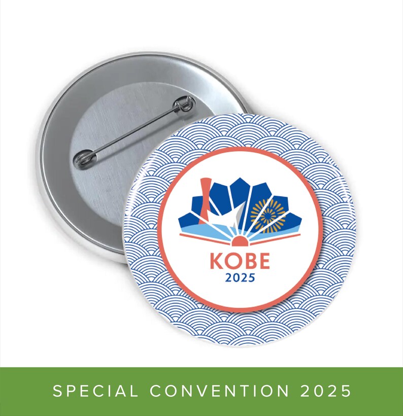 Special Convention 2025, Kobe, JW Pin, Pure Worship, Button Pins, Gifts, JW Convention Pins ...