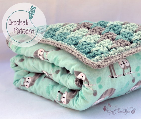 Reversible Baby Blanket Crochet Pattern Free Crochet Ripple Baby