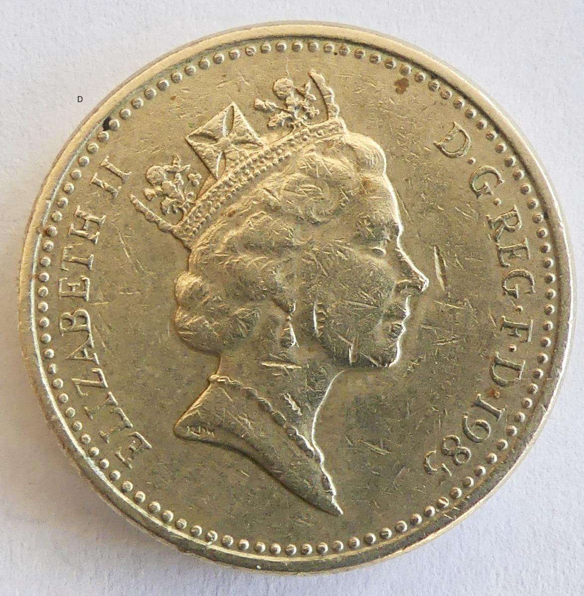 Vintage British One Pound Coins - Etsy