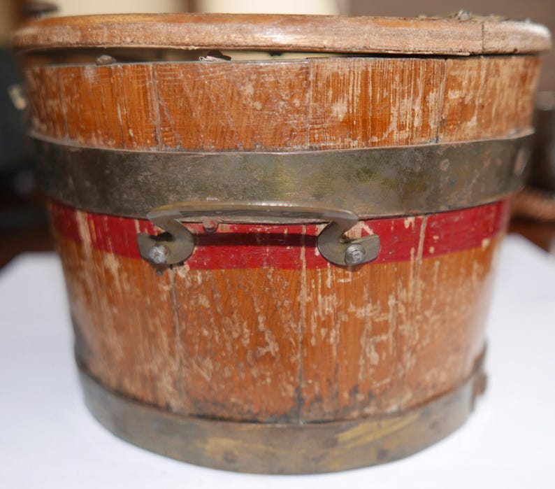 1926 Fritz Homan Wooden Margarine Tub - Etsy