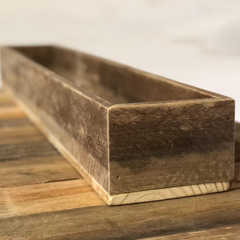 Reclaimed Wood Box - Etsy
