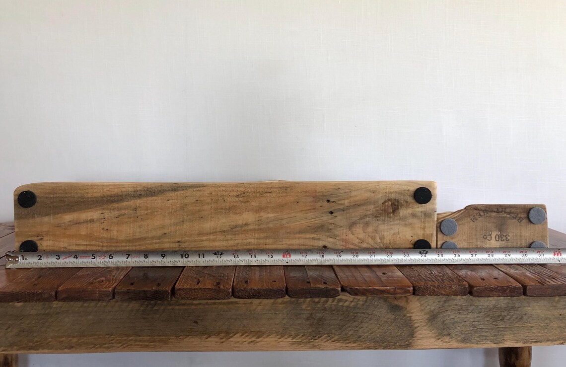 Handcrafted Wide Nativity Creche & Tree From Reclaimed Wood With ...