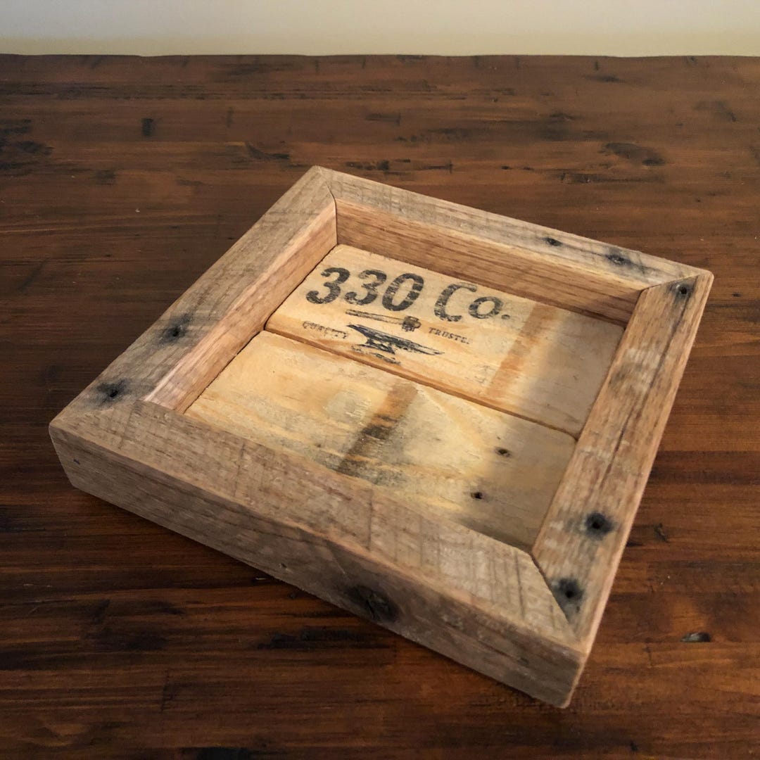 Rustic Wedding Decor Box From Reclaimed Lumber: Perfect for Table Decor ...