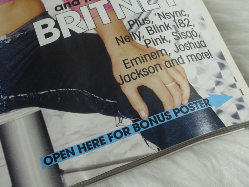 Vintage Teen People Magazine February 2001 Romance Issue Rare Britney ...