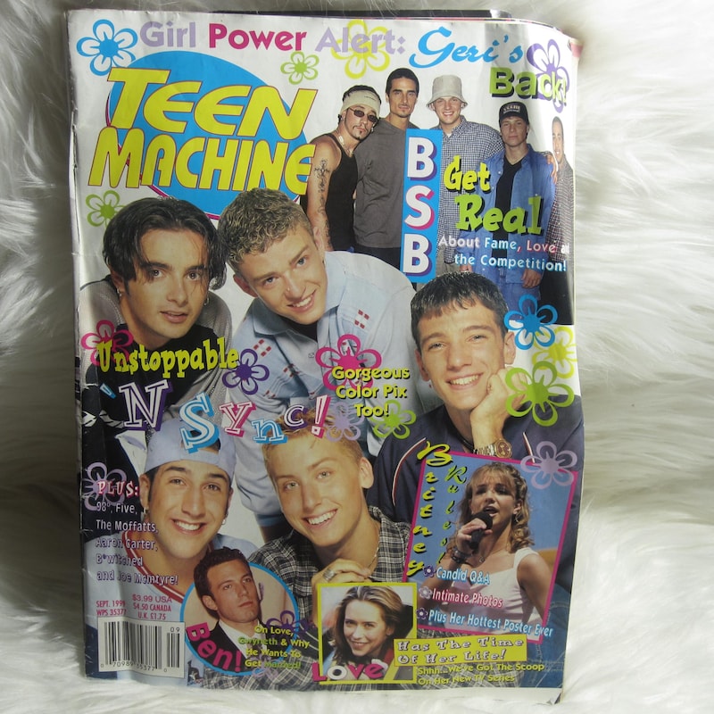 Teen Stars Magazine - Etsy