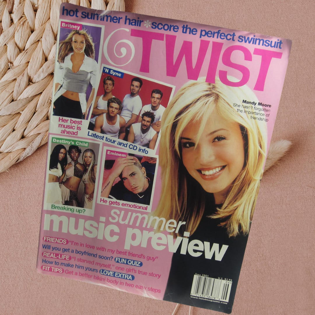 Twist Magazine June 2001 Mandy Monroe| Magazine for Teens| Teenager ...
