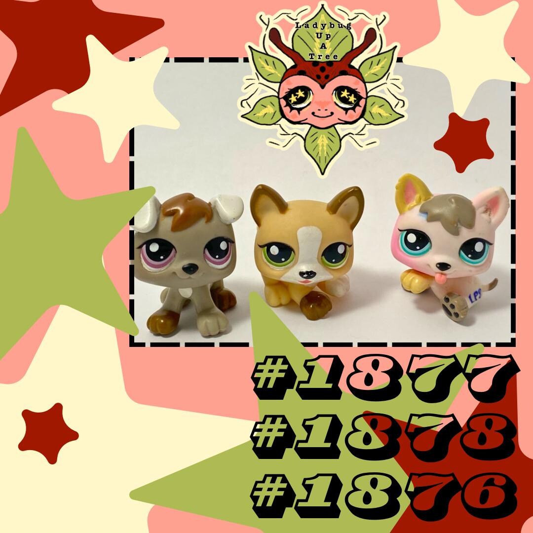 Littlest Pet Shop Gen 3 - Puppy (#1876 + #1877 + #1878) | LPS Figure - Etsy
