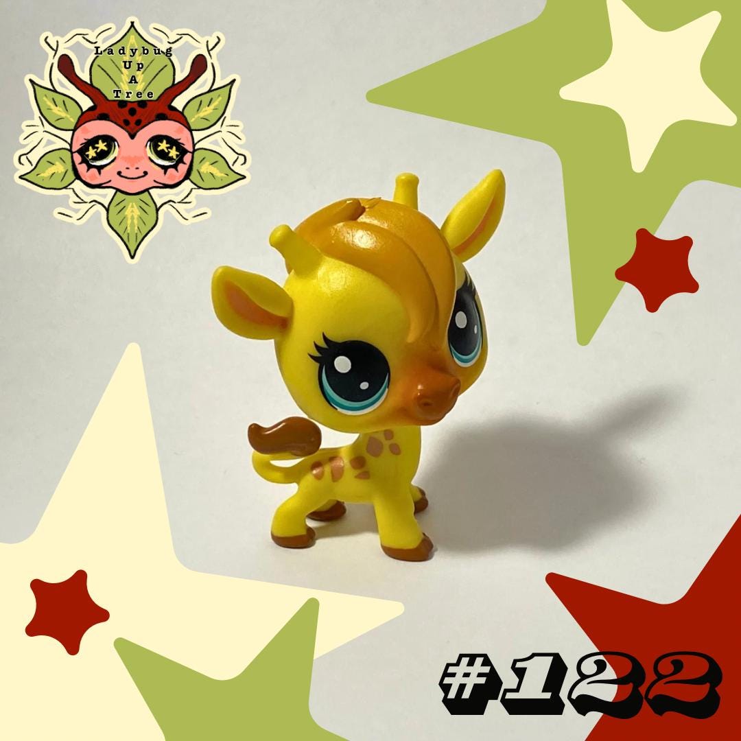 Littlest Pet Shop Gen 5.5 - Giraffa Spotley (#122) | LPS Figure - Etsy