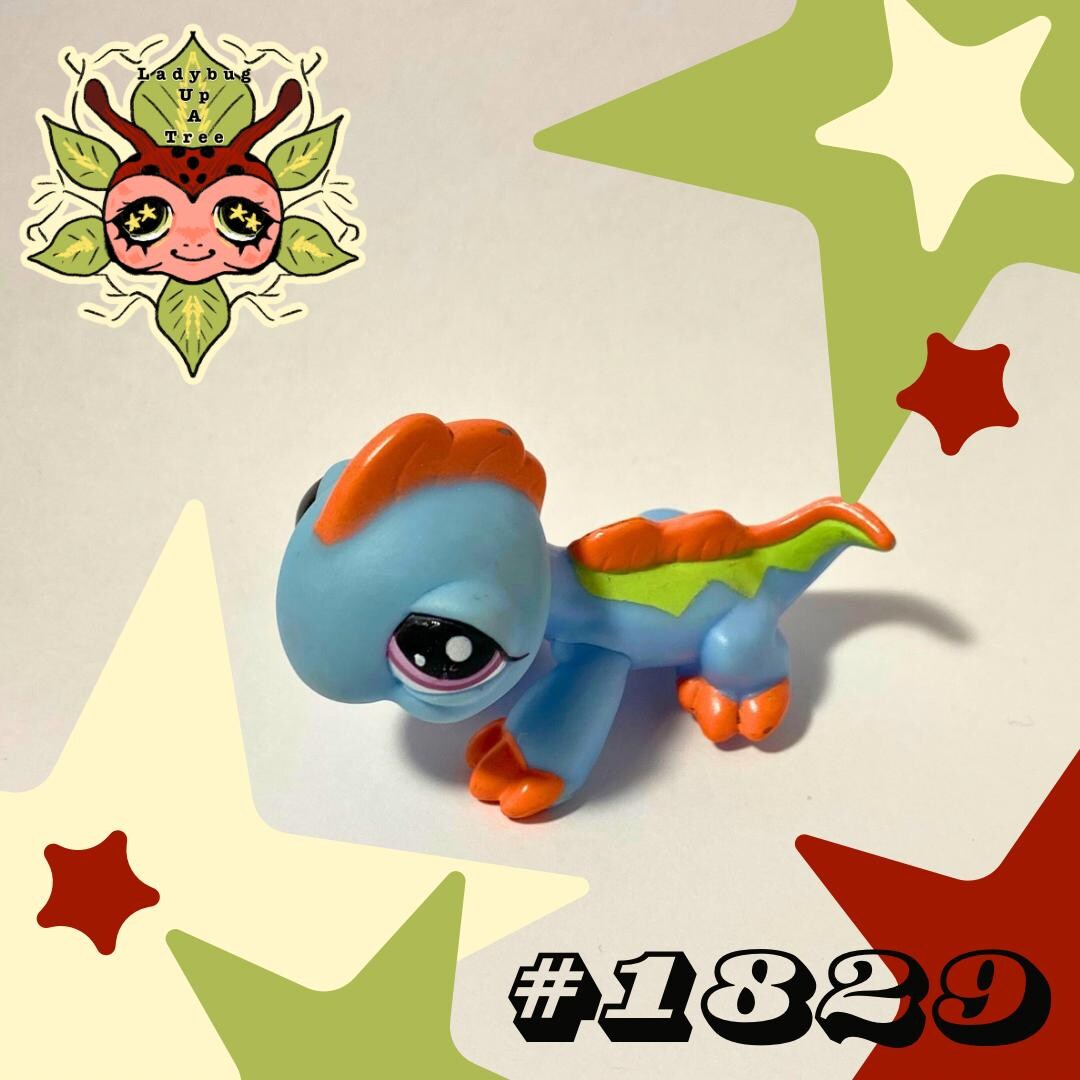 Littlest Pet Shop Gen 3 - Iguana (#1829) | LPS Figure - Etsy