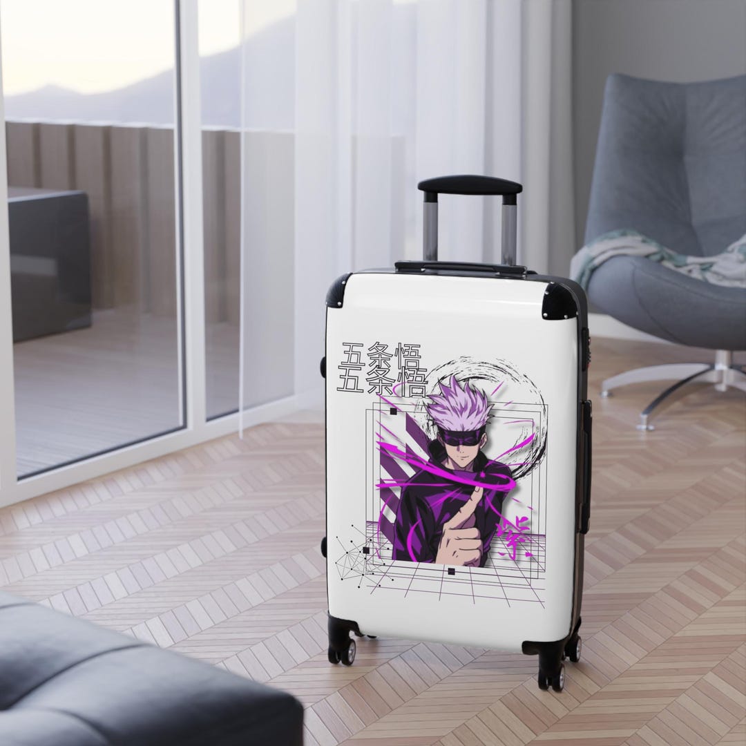 Gojo Satoru Suitcase Jujutsu Kaisen Anime Fans Traveling Otaku Gift ...