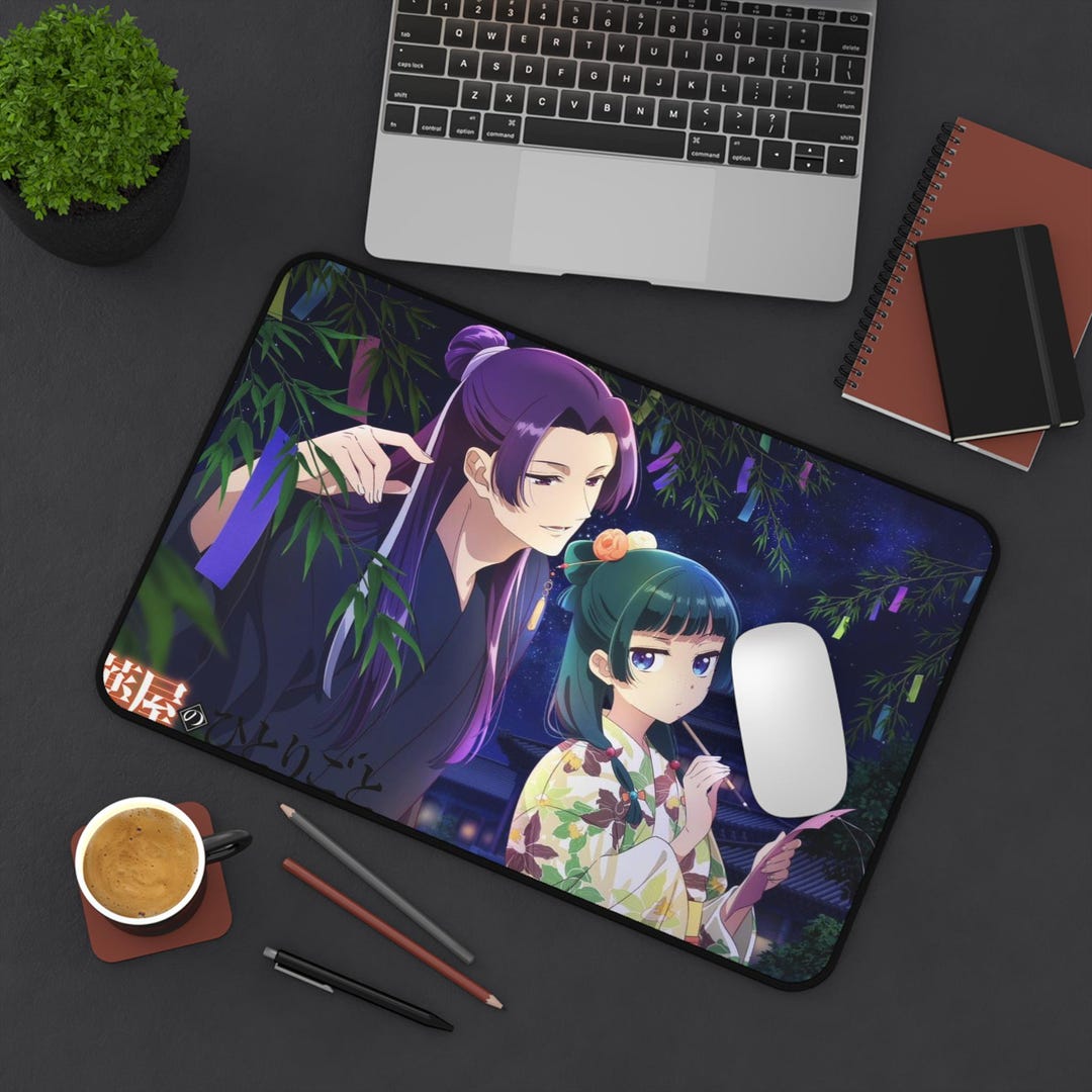 Anime Desk Mat, Otaku Gift, Merchandise, Cute Anime Mouse Pad ...
