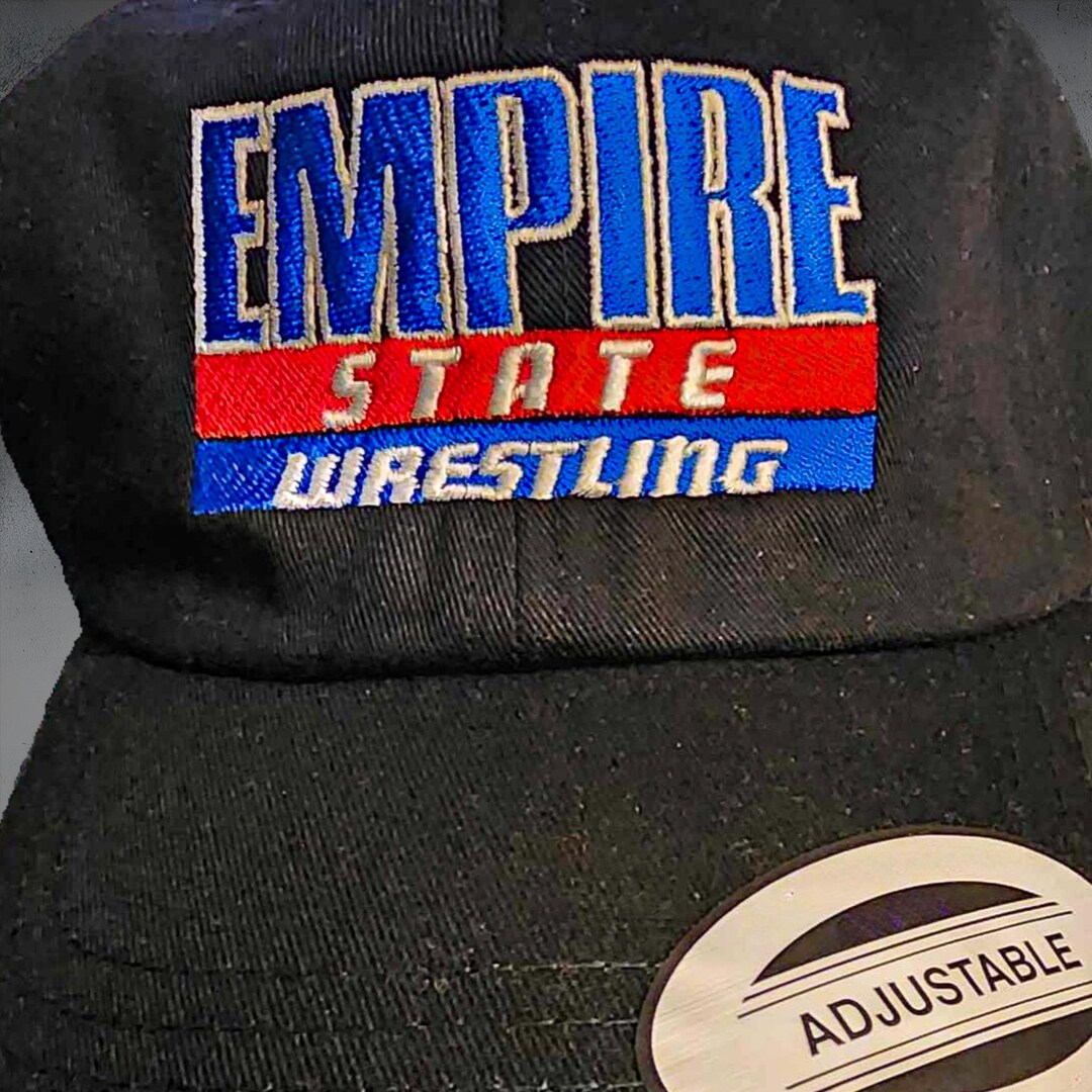 Empire State Wrestling Hat (dad Cap) ESW Sports Network Buffalo - Etsy
