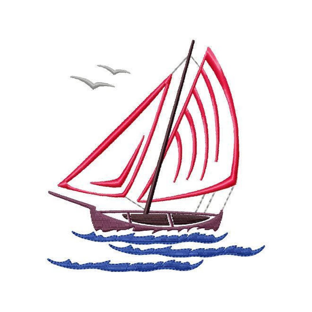 Machine Embroidery Design Ship#5 INSTANT DOWNLOAD - Etsy