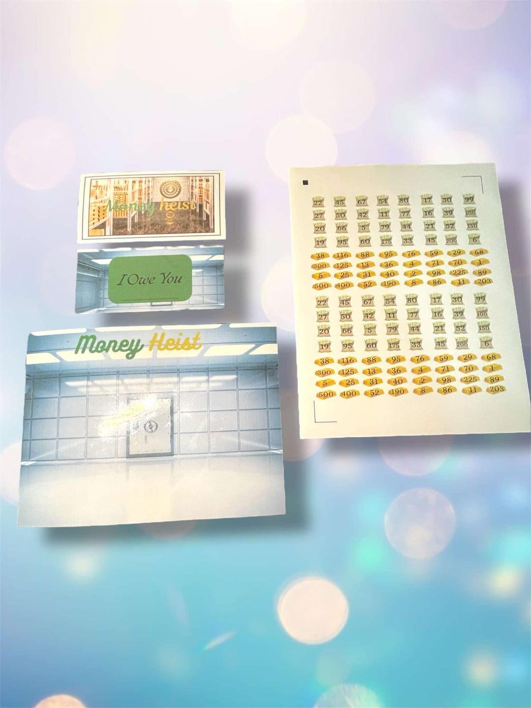 Money Heist Savings Challenge Game | Budgeting Game | Savings Tracker ...