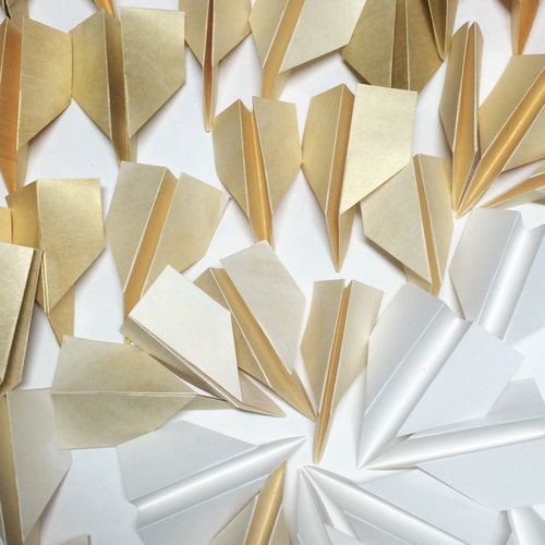FLYING Map Paper Airplanes. Wedding Decoration Party - Etsy