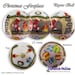 3D Peyote Ball Beading Pattern 15 Rows - CHRISTMAS FIREPLACE With Basic ...