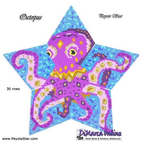 3D Peyote Star Beading Pattern KOALA With Basic Instructions | Etsy