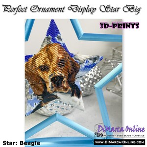 Tutorial 30 Rows - 3D Peyote Star Beading Pattern BEAGLE With Basic ...