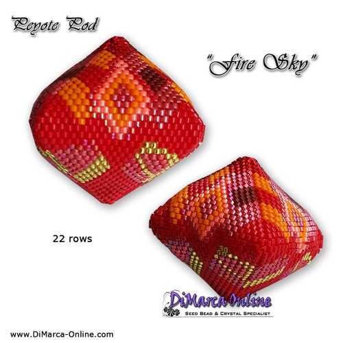 3d Peyote Pod Pattern Anchor - Etsy