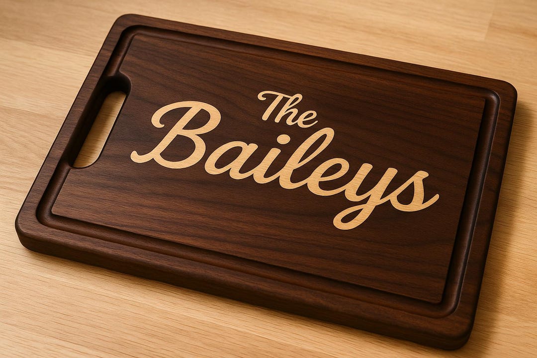 Custom Inlay Cutting Boards - Etsy