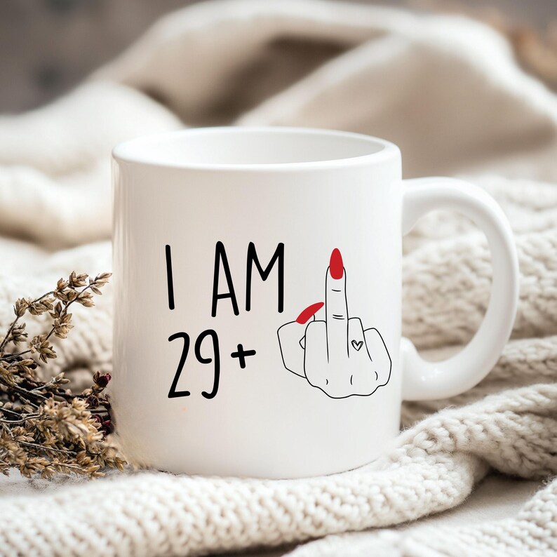 I Am 29 Plus One Middle Finger SVG PNG, Funny 30th Birthday Shirt ...