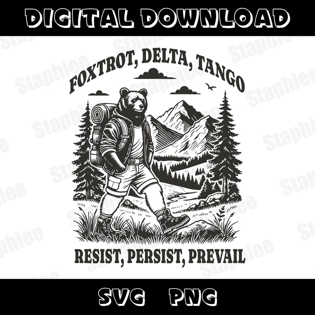 Foxtrot Delta Tango SVG PNG, Anti-trump Png, Not Subtle Anti-trump Svg ...